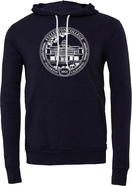 Fullerton College Bella + Canvas Fleece Hood FC Seal - ONLINE ONLY ...