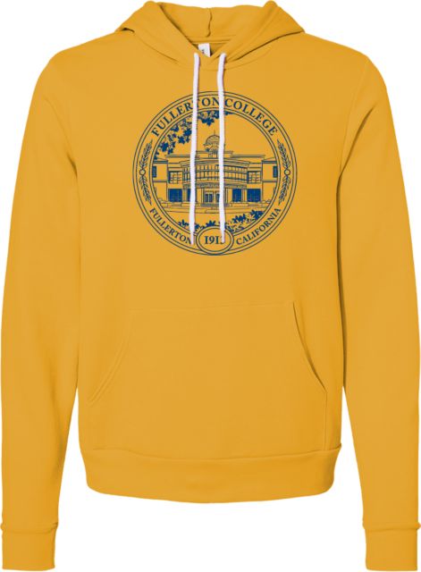 Fullerton College Bella + Canvas Fleece Hood FC Seal - ONLINE ONLY ...